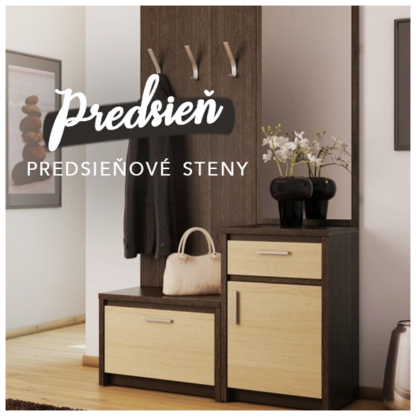 Praktický nábytok do predsiene | mojnabytok.sk