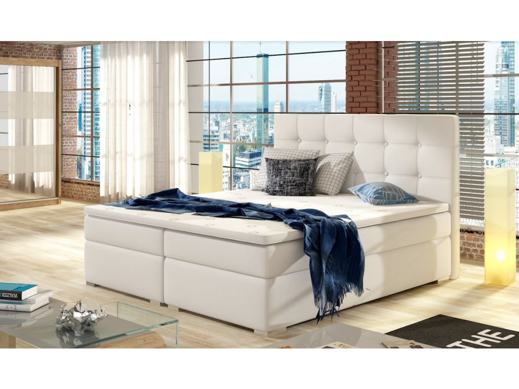 Čo sú boxspringové postele? Aké majú výhody? | mojnabytok.sk