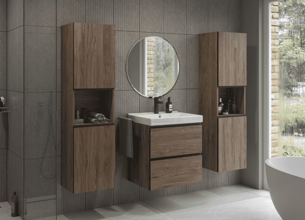 Dizajnové skrinky do kúpeľne LOZANO | mojnabytok.sk